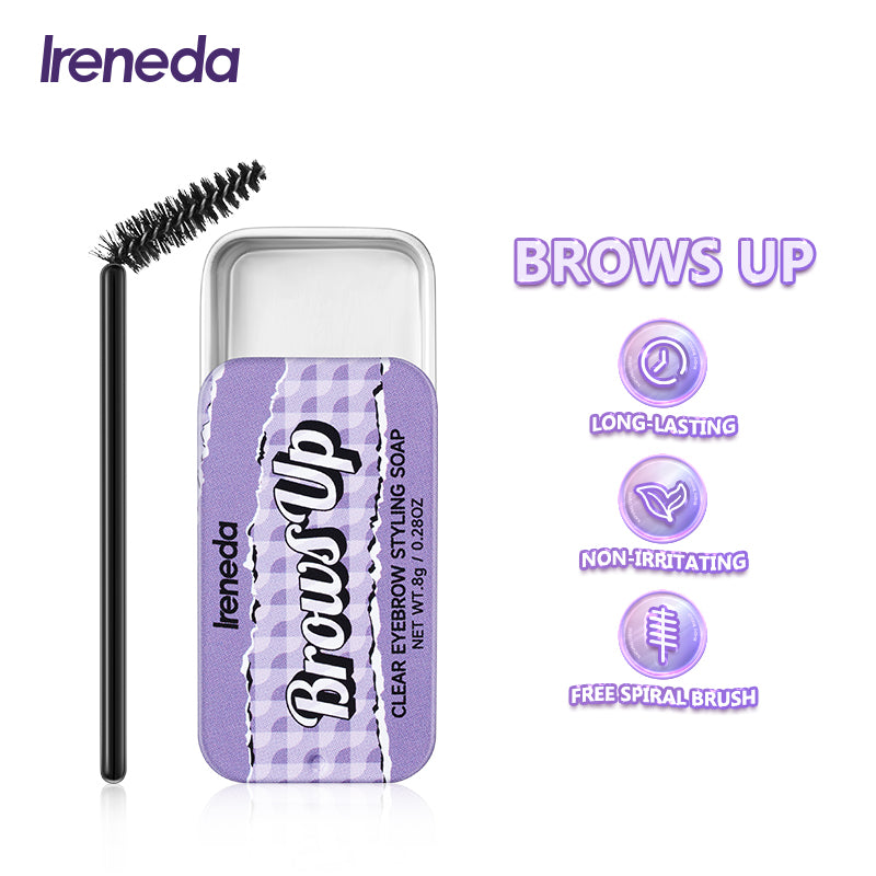 Ireneda Brows Up Clear Eyebrow Styling Soap – Doruk