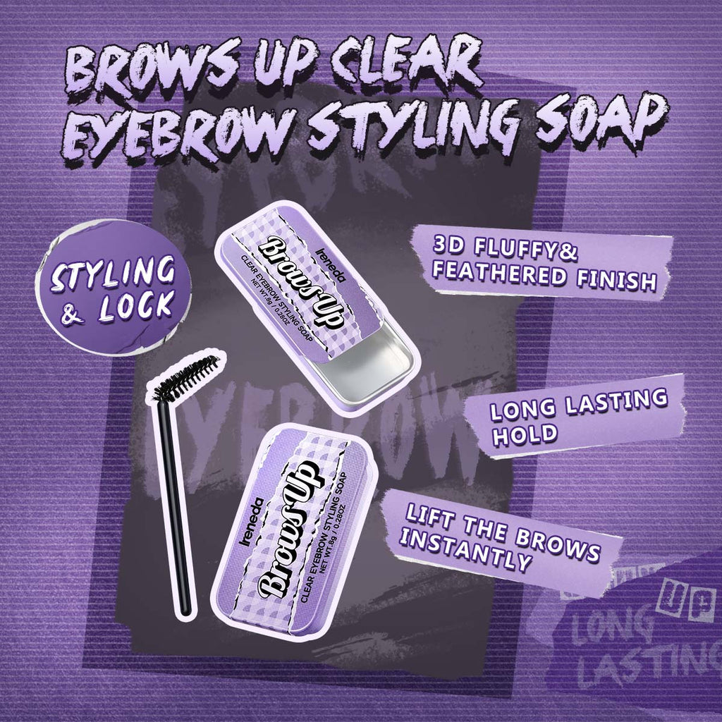 Ireneda Brows Up Clear Eyebrow Styling Soap – Doruk