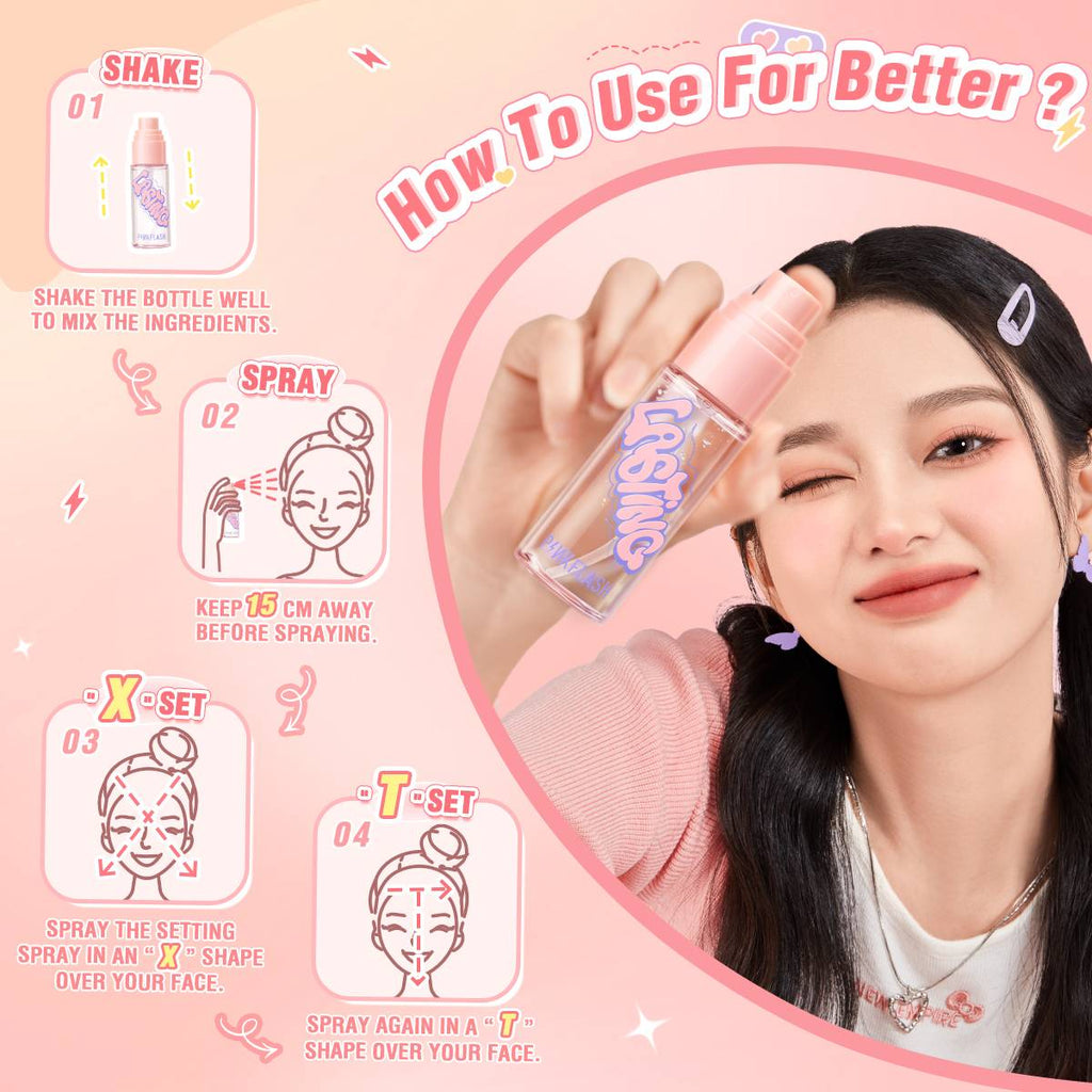 PINKFLASH Double Fixing Setting Spray – Doruk