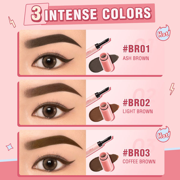 PINKFLASH Brow Pomade Inked Brow Smudge Proof – Doruk